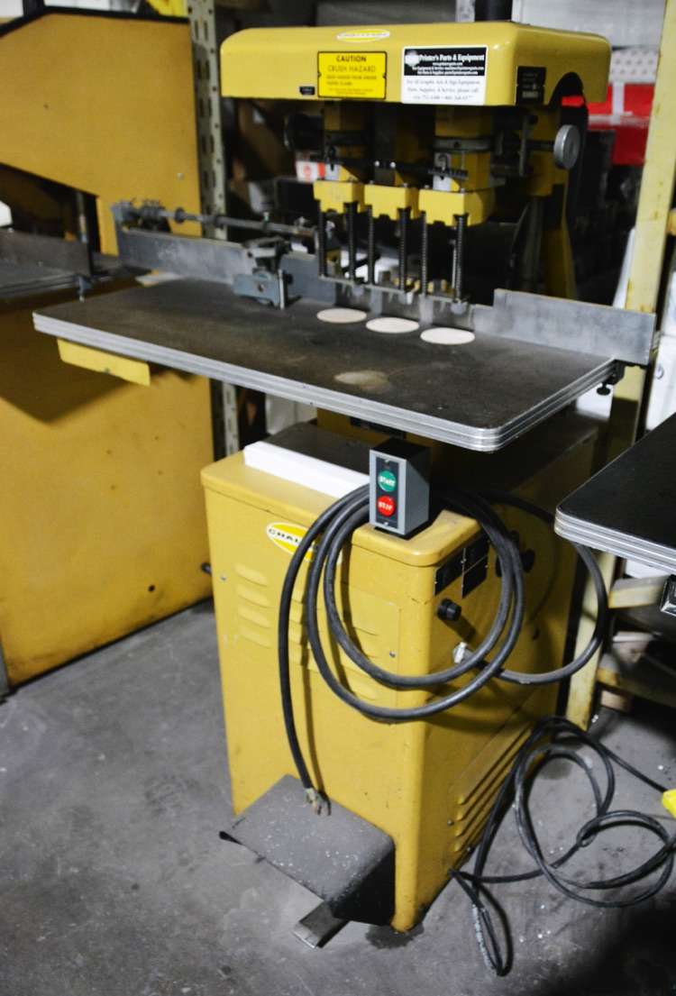 Challenge EH-3A: The Ultimate Hydraulic Paper Drill Used Presses