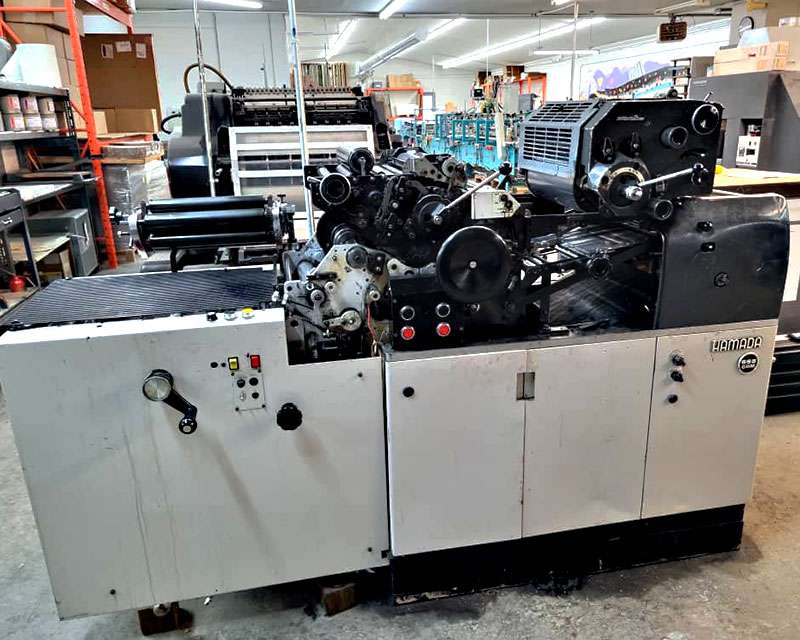 Hamada 665 CD Benefits for Your Printing Business | Used Presses