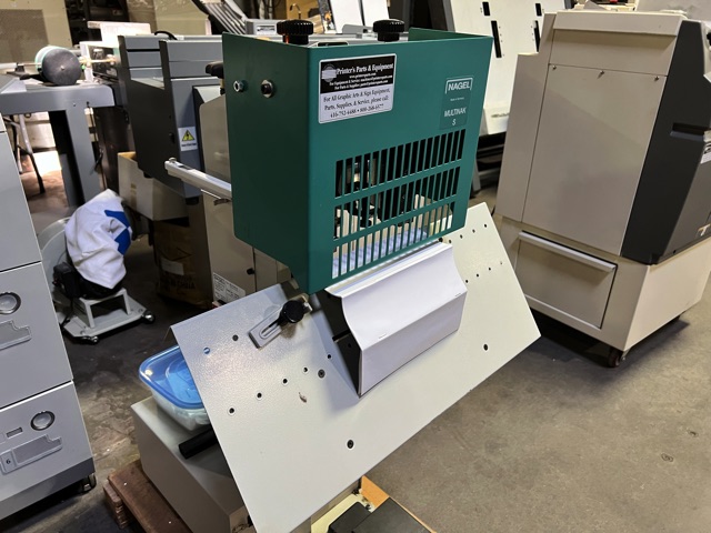 Nagel Multinak S Stitcher Used Presses